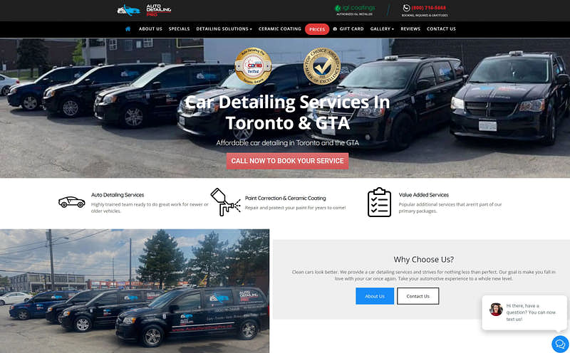 Auto Detailing Website Examples - 5 Sites That Drive New Customers