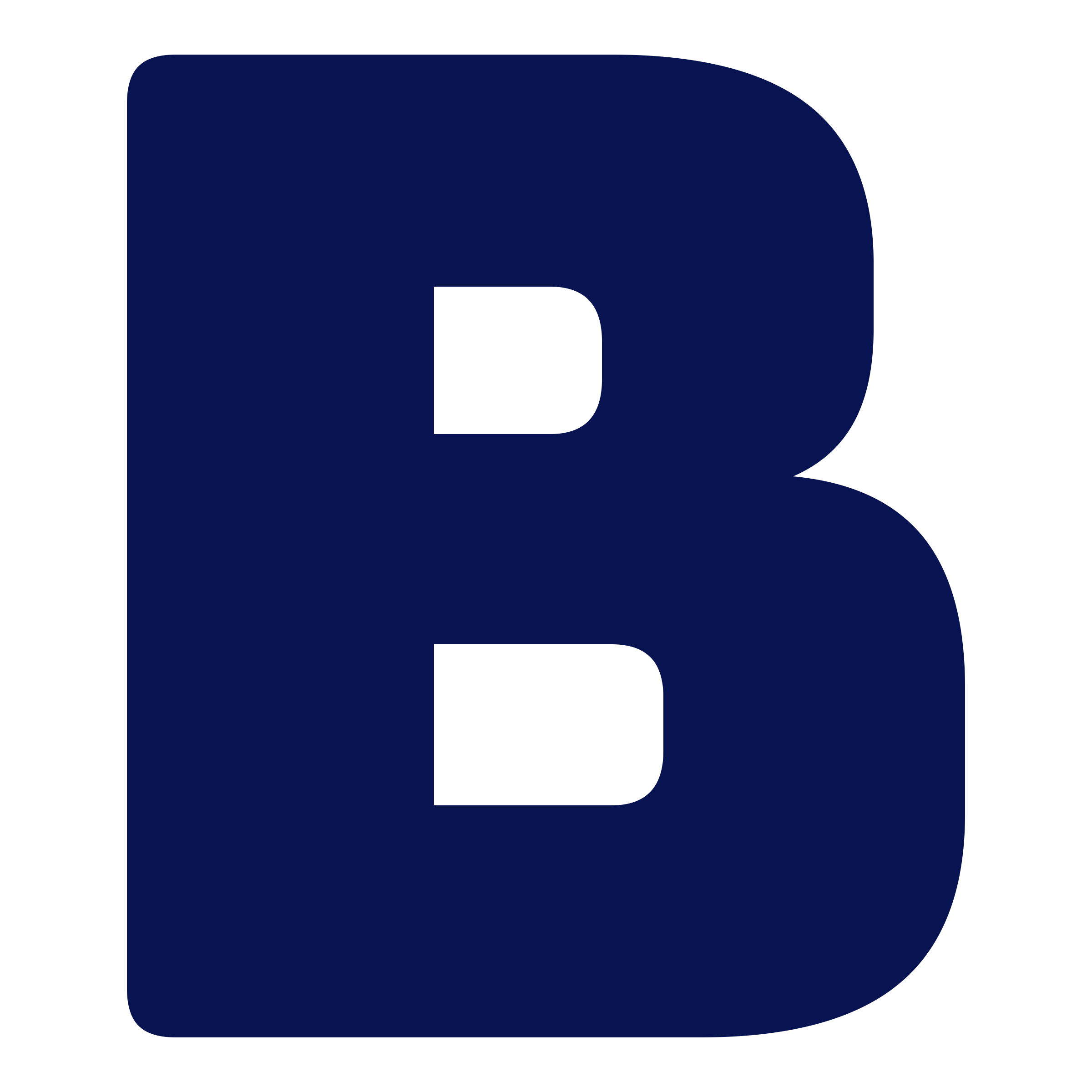 Blue Letter B