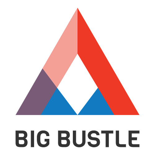 Red White And Blue Triangle Logo