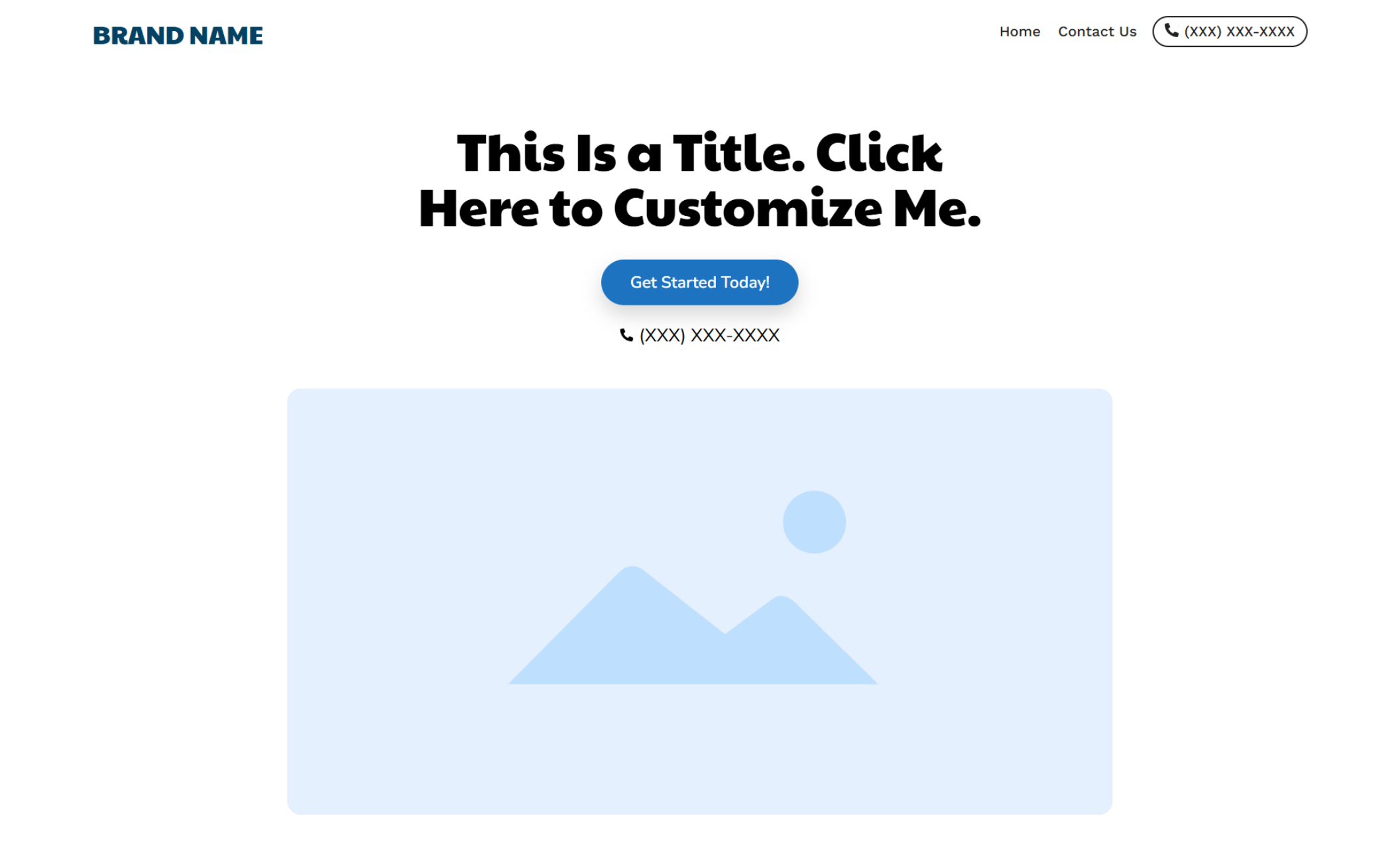 Blank Website Template 8 - Blank Website Template