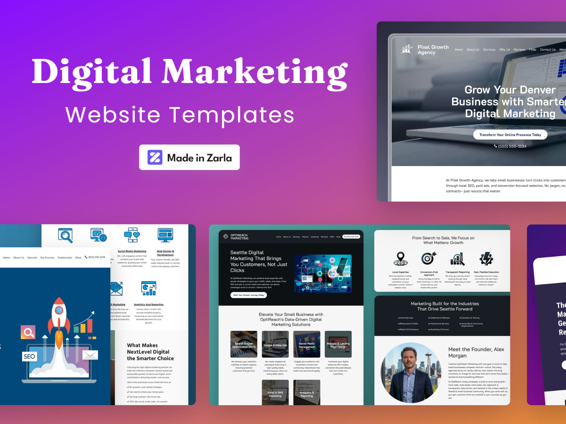 Digital Marketing Website Template 14 Best Digital Marketing Website