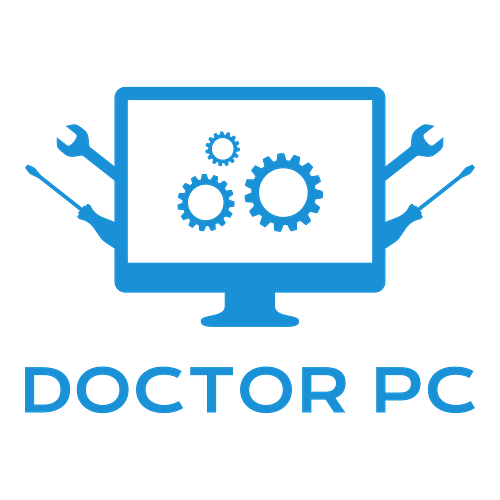 Logotipo De Mantenimiento De Pc Ordenador Funcionando Bien Negro Icono