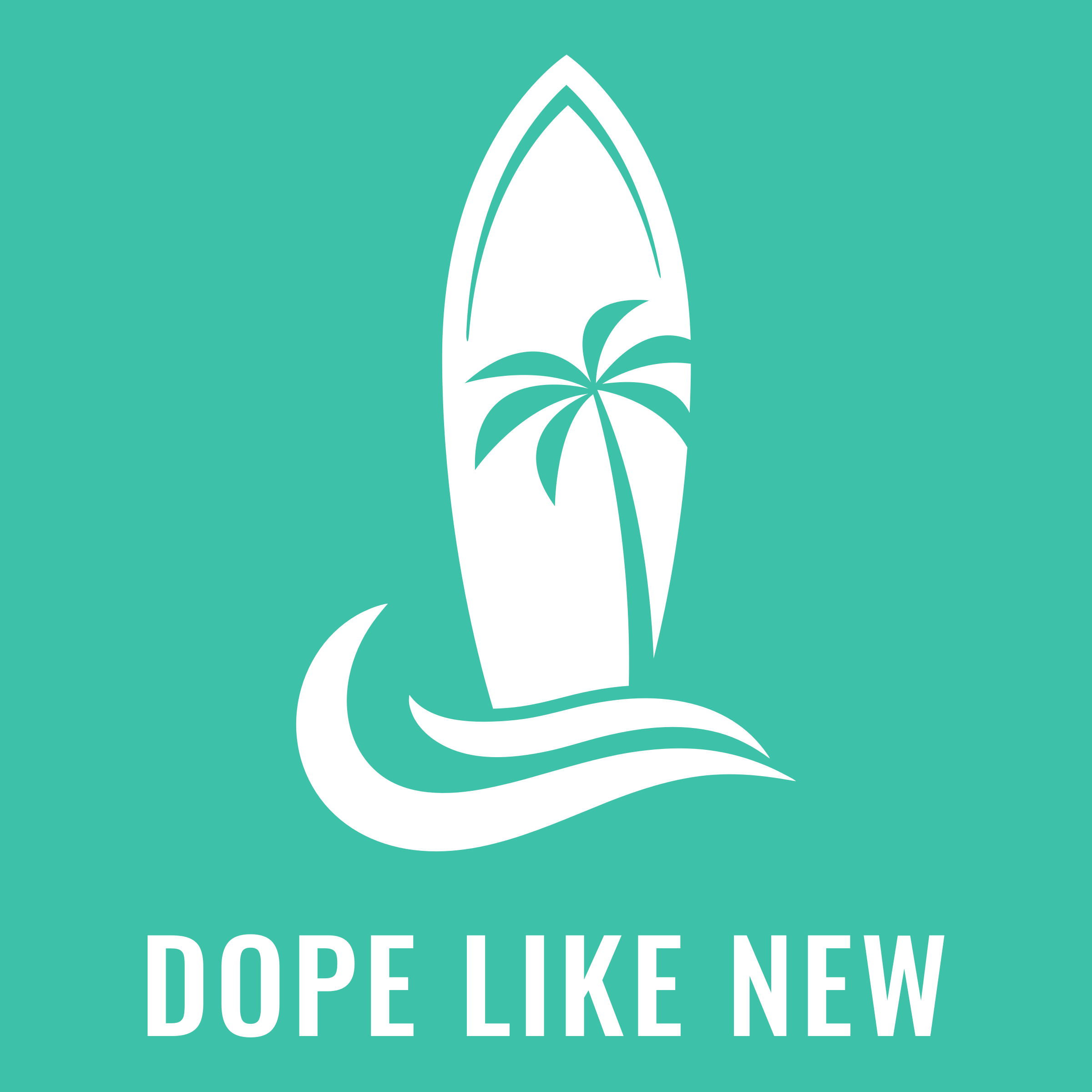 Dope Palm Tree Logo