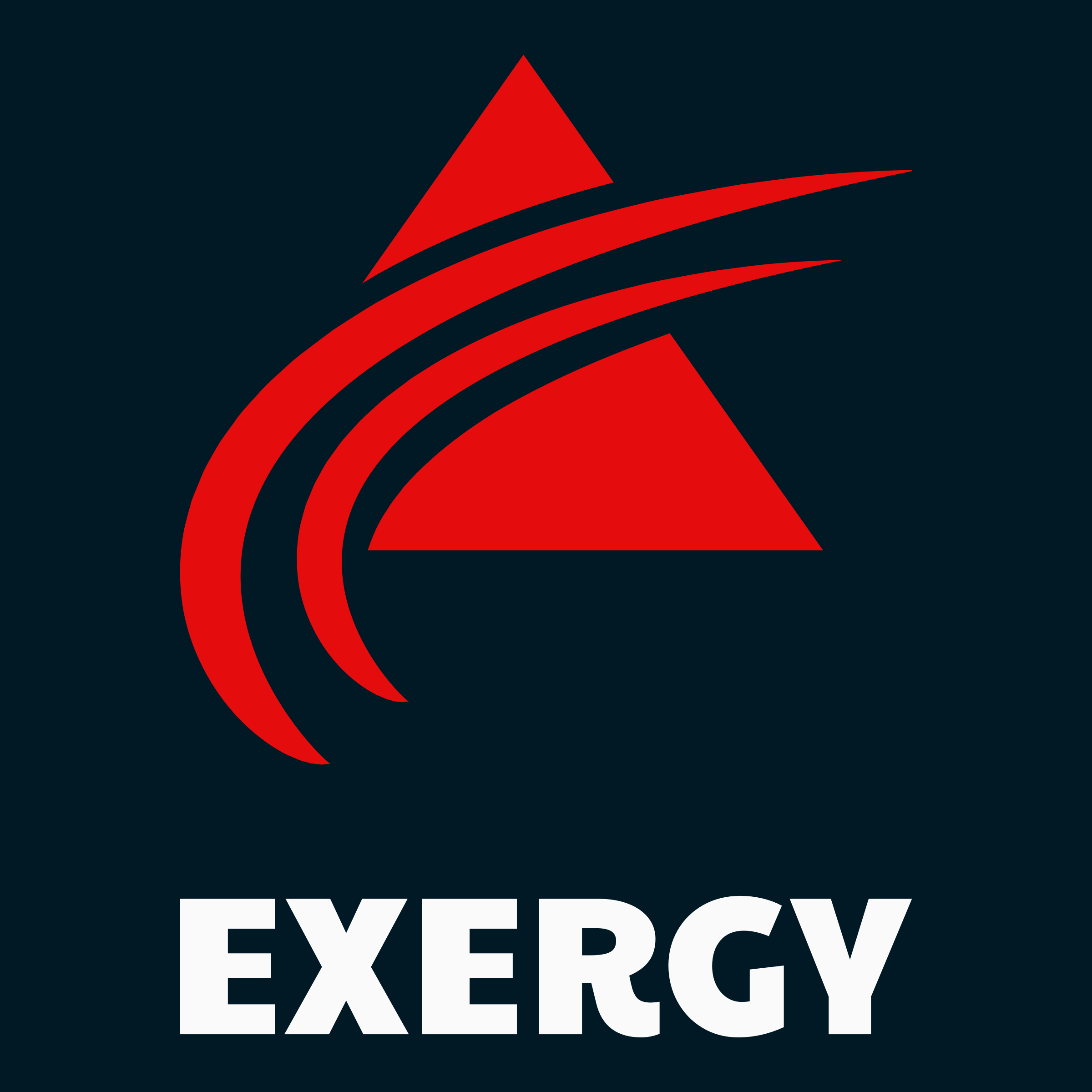 Red And White Triangle Logos