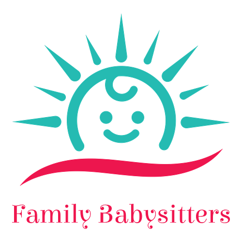 Logos De Baby Sitting Baby Boy And Girl Sitting For Baby Care