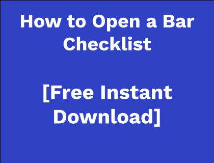 How to Open a Bar