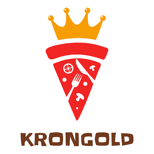 Gull Krone Logo Selskap