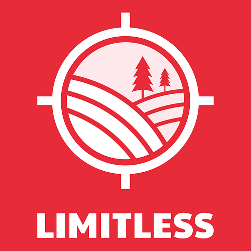 Red And White Circular Logo