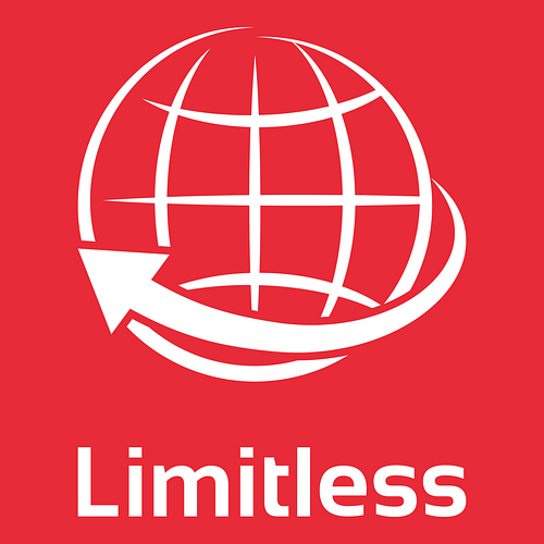 Red And White Circular Logo