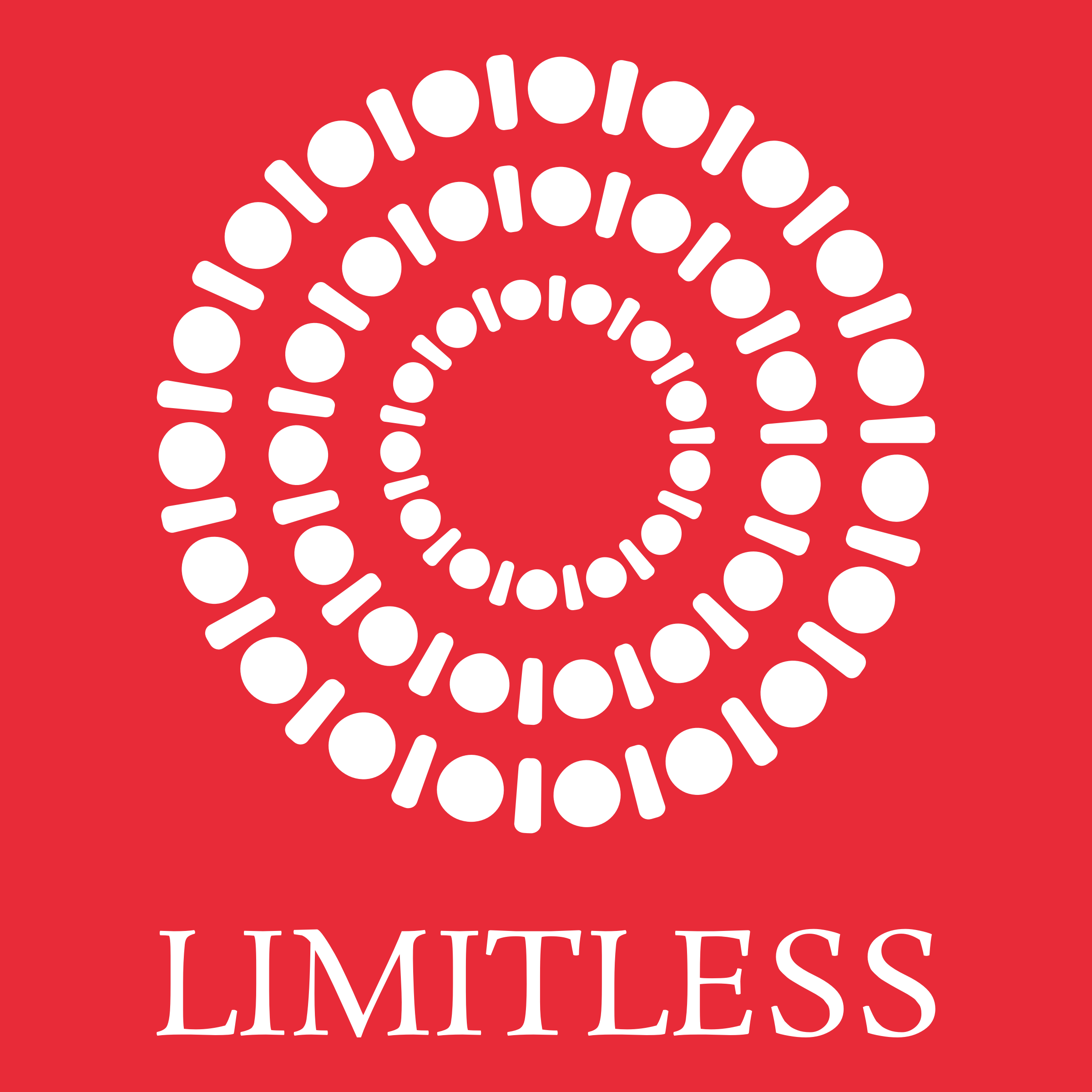 Red And White Circle Logo