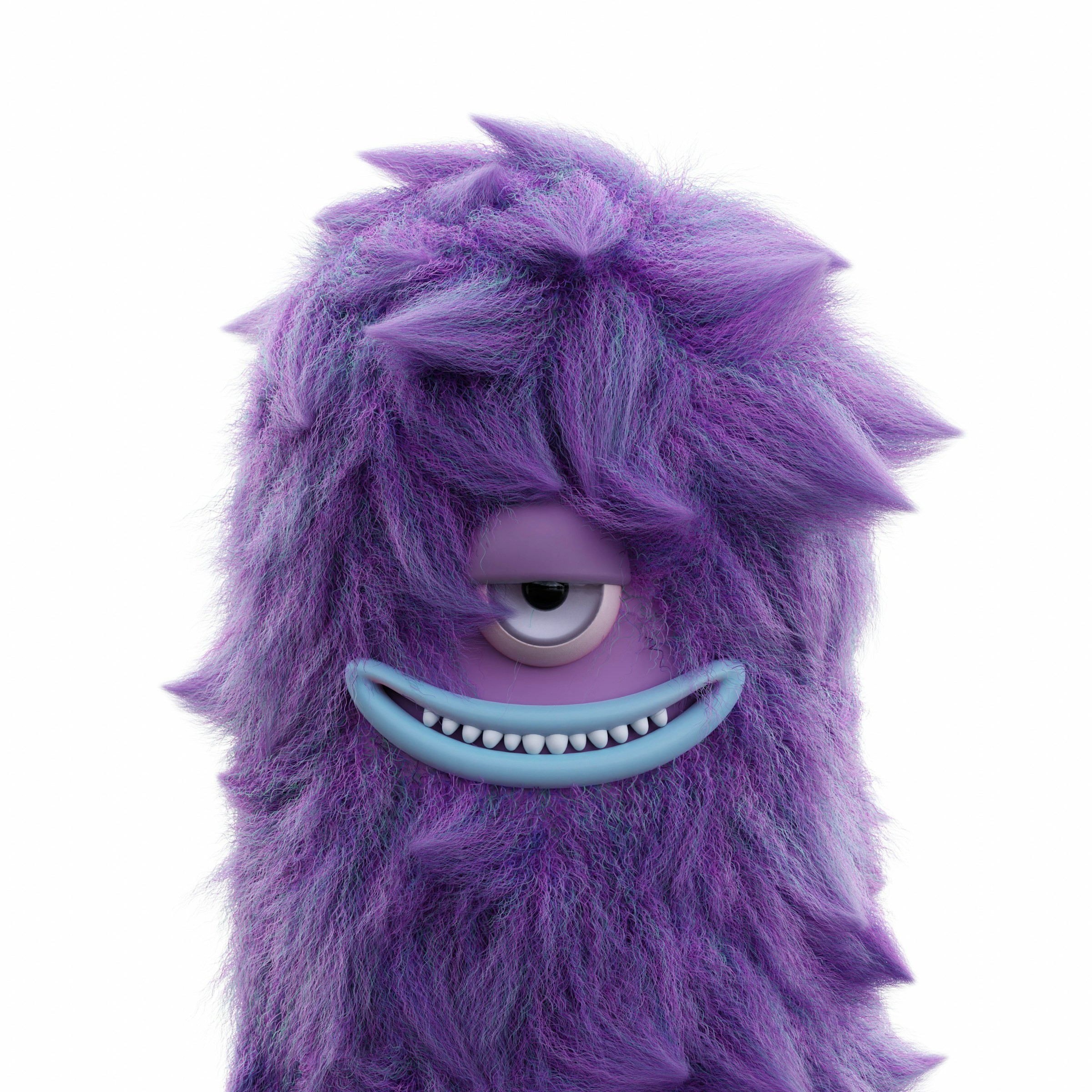 Logotipo De Energia Monstro Rosa E Roxo Tudo Em Todo Lugar Ao Mesmo