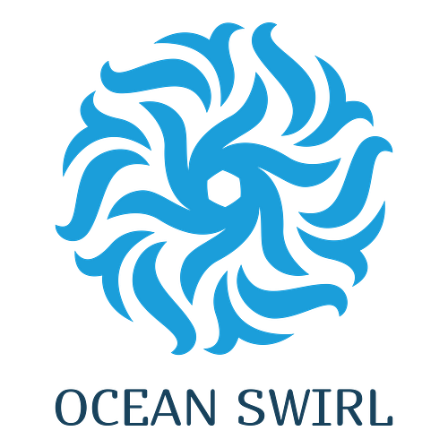 Blue Swirl Logos + Free Logo Maker