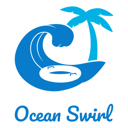 Blue Swirl Logos + Free Logo Maker
