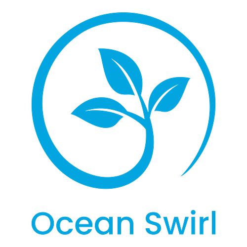 Blue Swirl Logos + Free Logo Maker