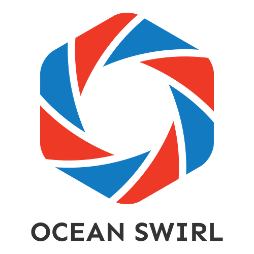Blue Swirl Logos + Free Logo Maker
