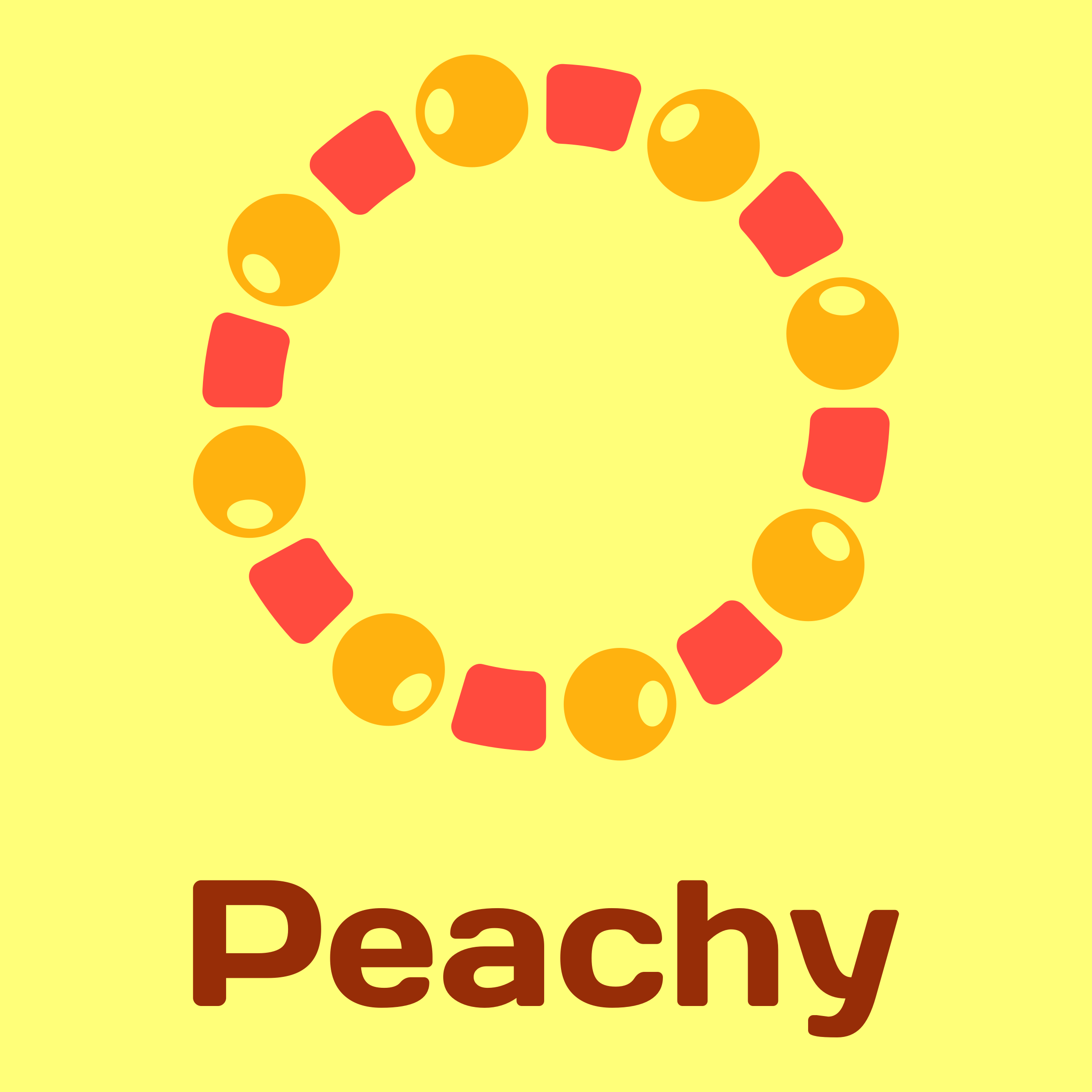 Orange Circle Logos