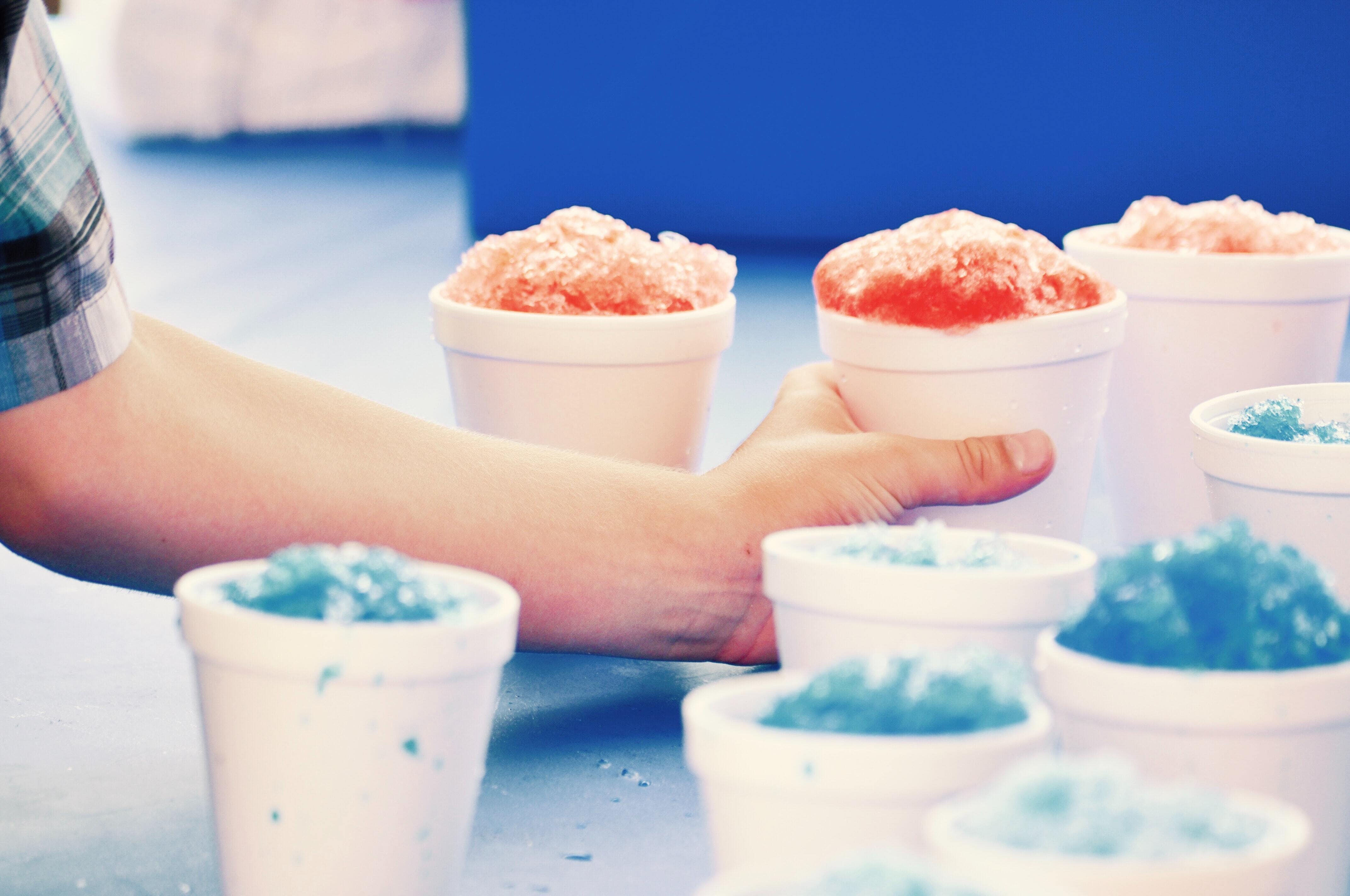 Cartoon Snow Cones