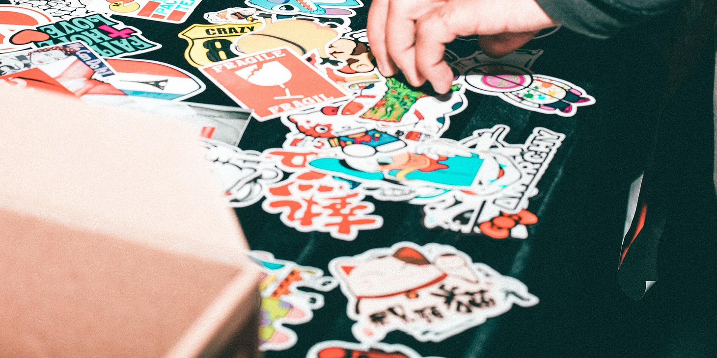 Sticker Logos + Free Logo Maker