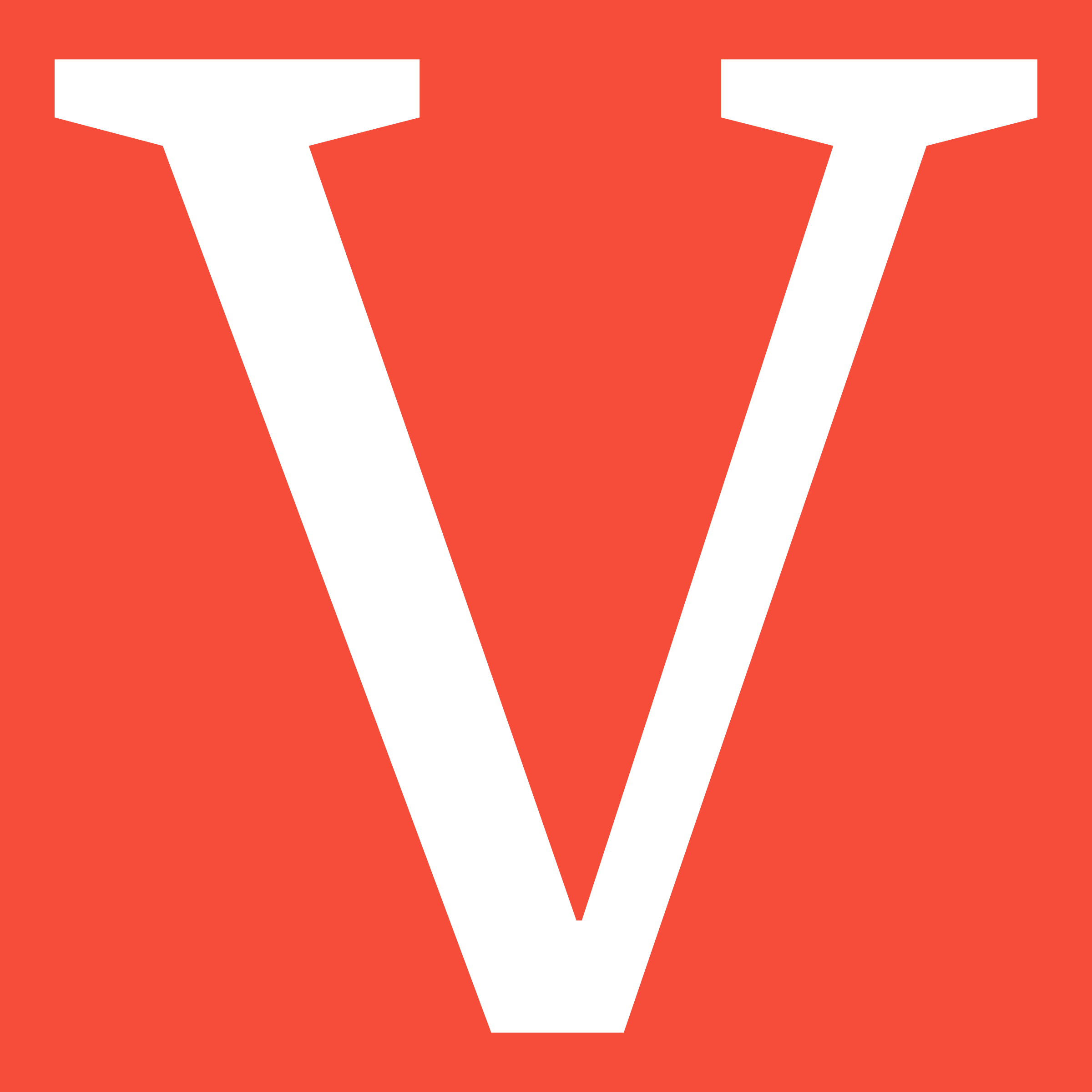 Red Letter V Logo