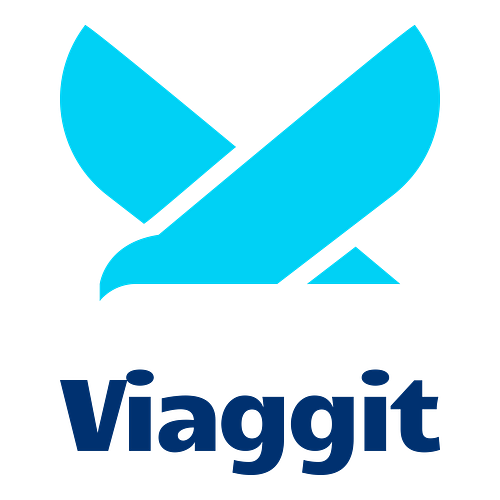 Logo Agenzia Di Viaggi Vettore Premium